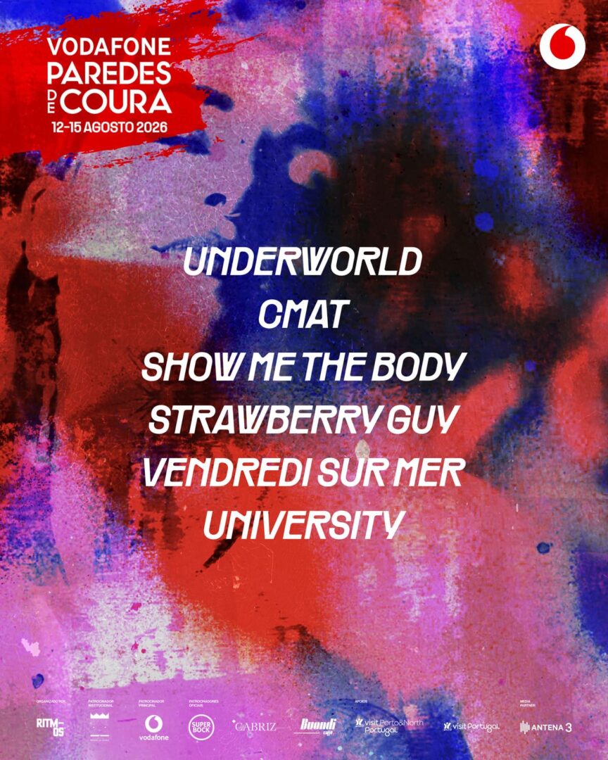 Vodafone Paredes de Coura 2026: Mais confirmações como os Underworld ...